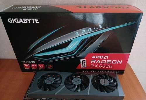 Видеокарта gigabyte rx 6600 eagle