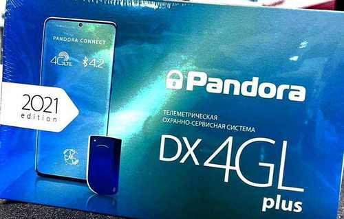 Сигнализация Pandora dx4gl+ с автозапуском