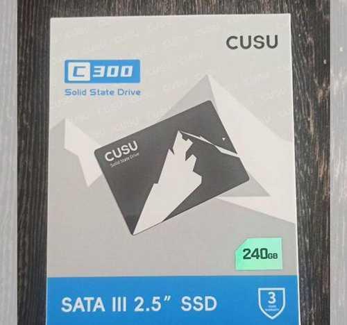 Новый ssd 240gb 2.5