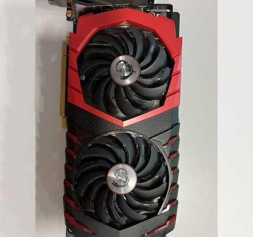 Видеокарта gtx 1060 6gb msi gaming x