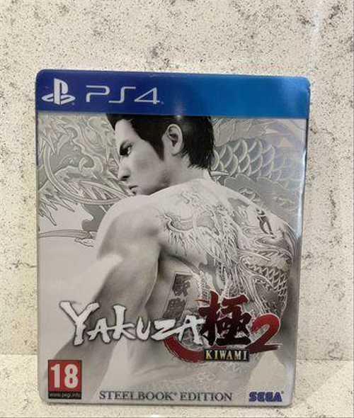 Steelbook стилбук с игрой Yakuza Kiwami 2