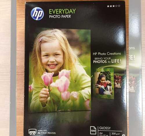 Фотобумага HP Glossy