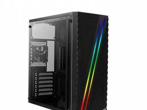 Корпус AeroCool Streak черный, новый