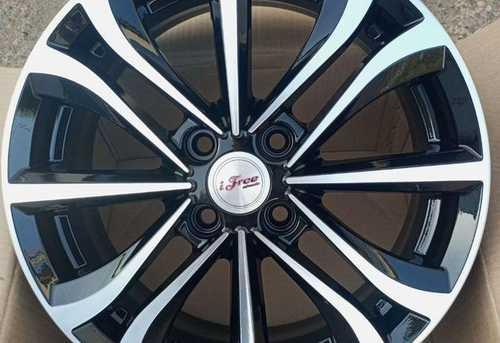 Диск литой R16 4X100 d60,1 et45 iFree панган Блэк