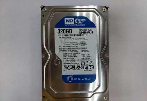 Жесткий диск 3.5" WD Caviar Blue 320Gb, SATA