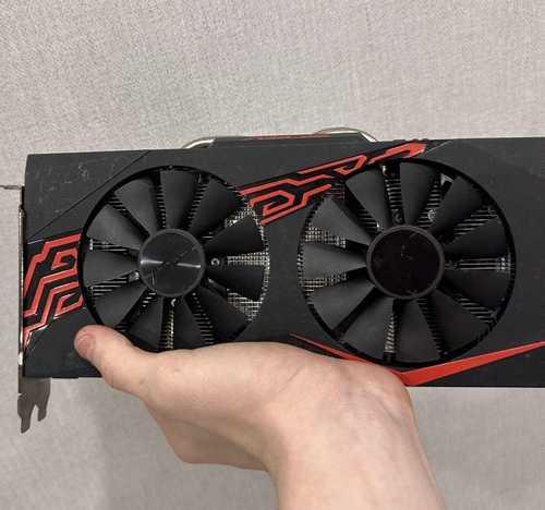 Видеокарта Asus RX 570 4gb