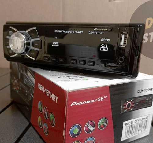 Автомобильная магнитола Pioneer 1Din 12v bluetooth