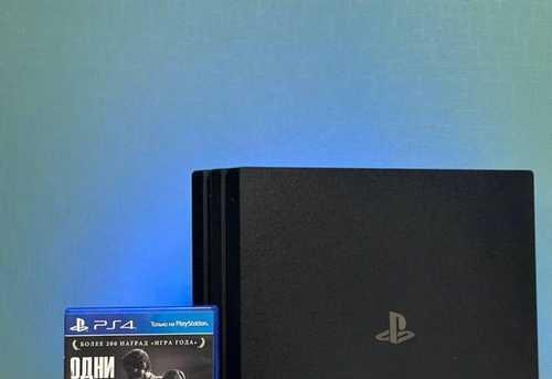 Sony PlayStation 4 PRO 1TB (2 геймпада/Игра)