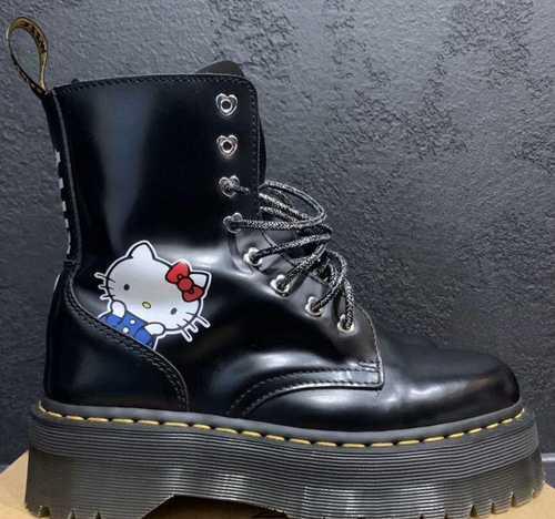 Ботинки dr martens jadon hello kitty