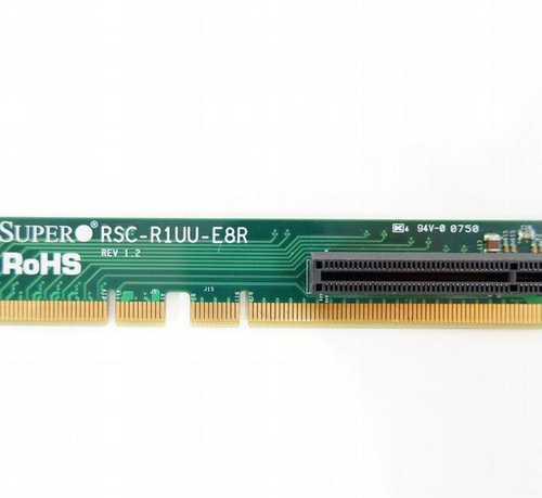 Райзер карта Supermicro RSC-R1UU-E8R/ RR1U-EL/ELP