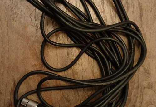 XLR кабель 8m самодельный