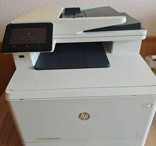 Мфу Принтер hp color laserjet pro mfp m477fnw