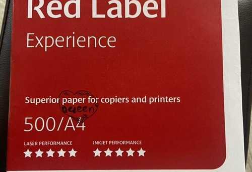 Canon red label experience а4 бумага