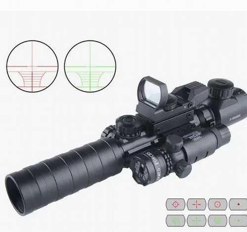 Тактический Оптический прицел 3-9X32EG