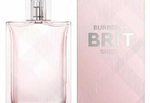 Burberry Brit Sheer Оригинал женские духи