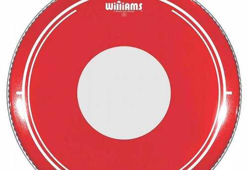 Пластик для барабана Williams 12" Target Dot Красн