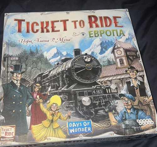 Ticket to ride европа на русском, настольная игра