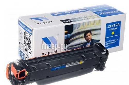 NV Print HP CE412A Yellow для LaserJet Color M