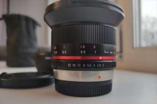 Samyang 12mm f.2 mft