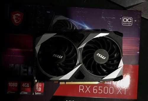 Видеокарта AMD radeon rx 6500 XT 4gb