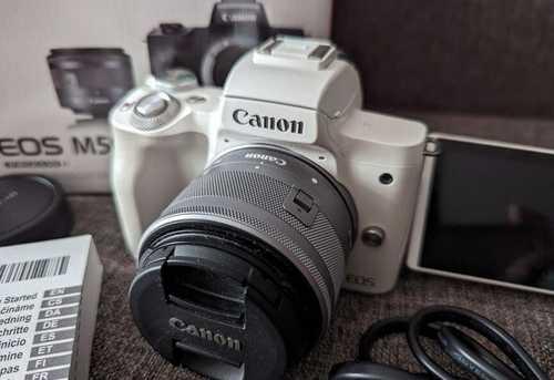 Canon M50 kit + адаптер EF(S)