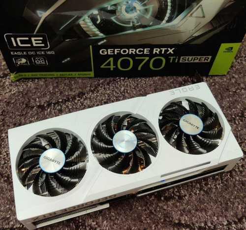 Gigabyte rтх 4070 Ti Super 16gb Eagle OC ICE