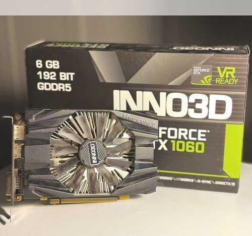 Видеокарта gtx 1060 6gb