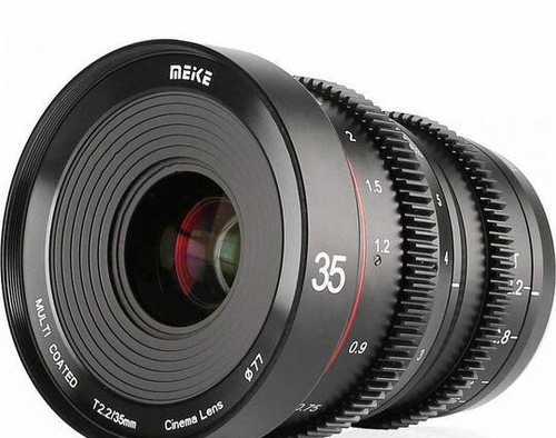 Объектив Meike 35mm T2.2 Cinema Lens MFT Mount