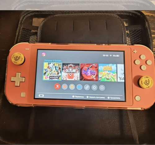 Nintendo Switch Lite, 32 ГБ, Прошитая