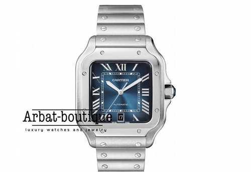 Cartier Santos DE Cartier Large Blue New