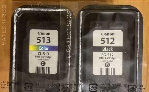 Картридж Canon 512 Black 513 Color