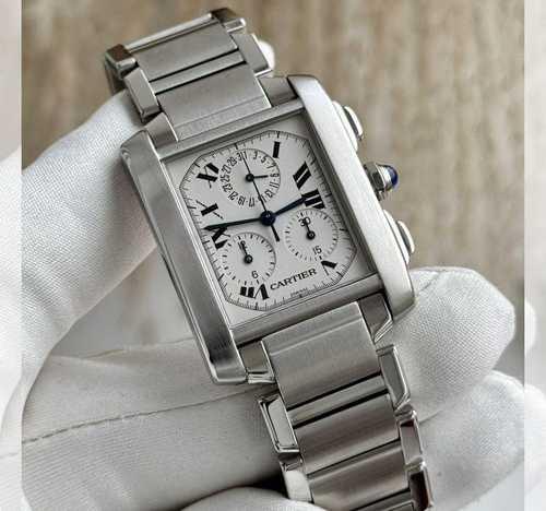Cartier Tank Francaise Chronoflex 2303