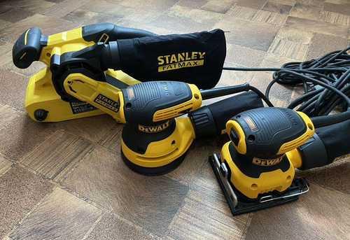 Шлифмашины Dewalt и Stanley