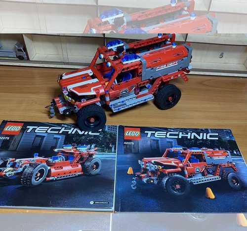 Lego technic 42075 пожарная машина