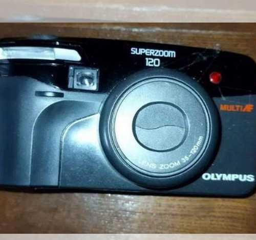 Пленочный фотоаппарат olympus superzoom 120