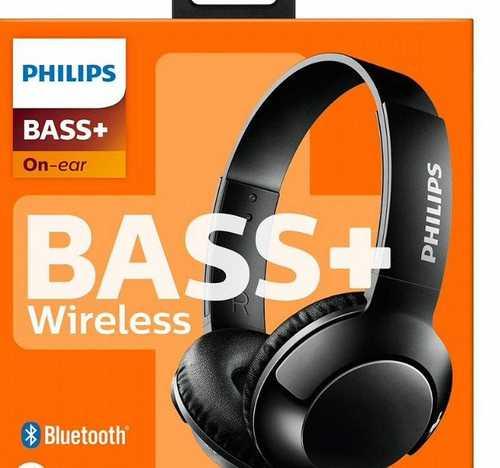 Наушники безпроводные Philips bass+ абс новые ориг