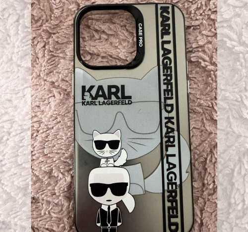 Чехол на iPhone 14 pro max karl lagerfeld