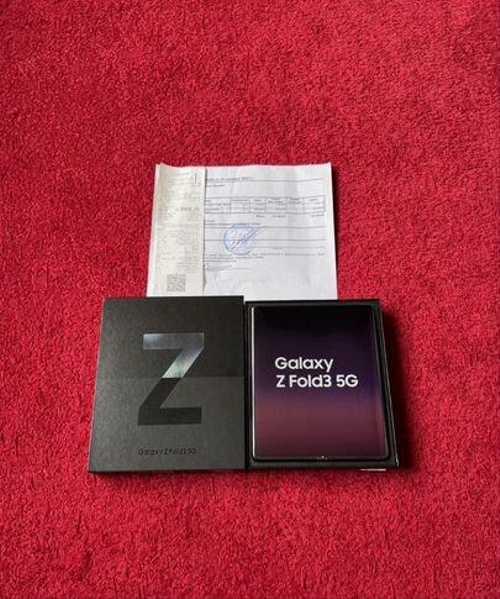 Samsung Galaxy Z Fold 3 12/512 Рст чек