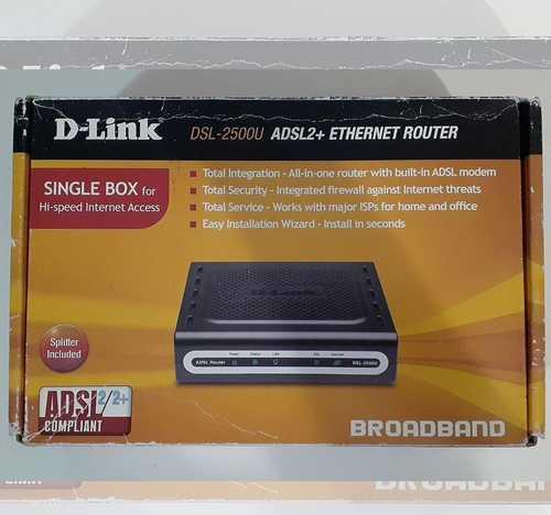 Модем Dlink adsl DSL-2500U