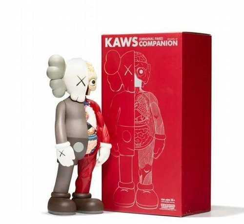 Коллекционная фигурка kaws companion anatomy корич