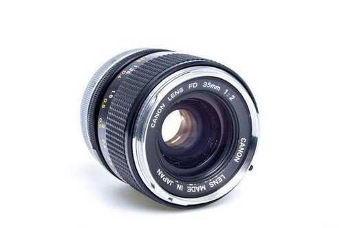 Canon Lens FD 35mm f2