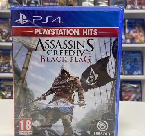 Assassins creed Черный Флаг PS4 (новый)