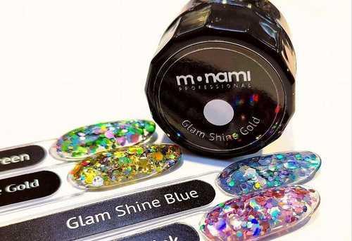 Гель лак Glam Shine Gold monami