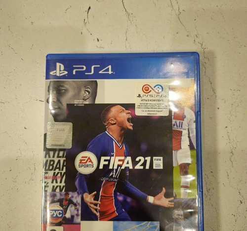 FIFA 21 PS4 диск