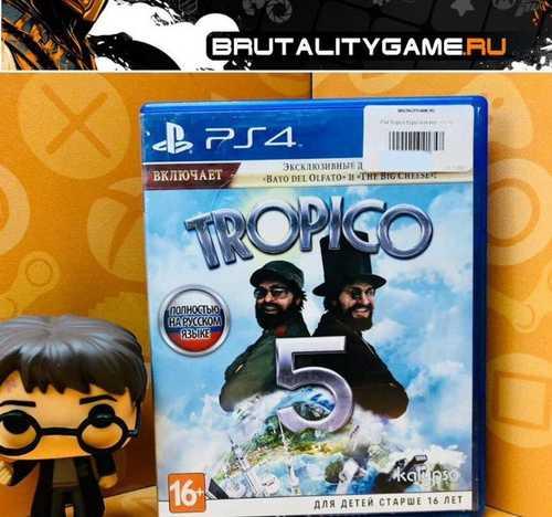 PS4 Tropico 5 (русская версия) б/у