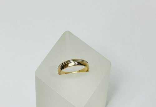 Кольцо золотое с бриллиантом 585 р.16