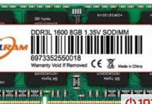 Оперативная память для ноутбука Sodimm walram DDR3
