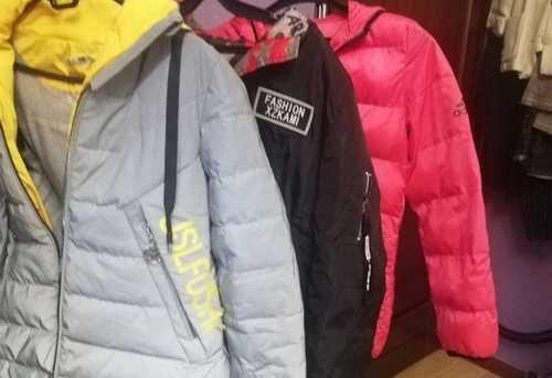 Куртки детские пакетом девочке (10-12 лет)