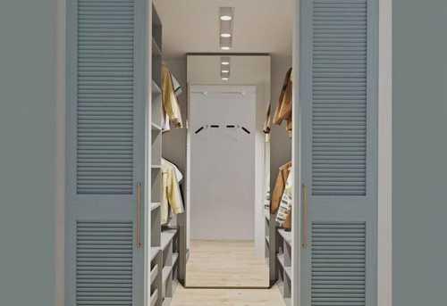 Шкаф для одежды, двери в гардеробную премиум класс
