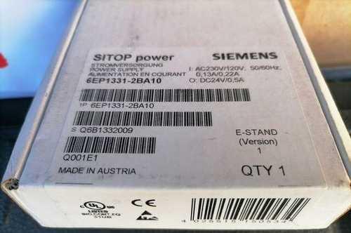 Блок питания Siemens sitop Power (автоматизация)